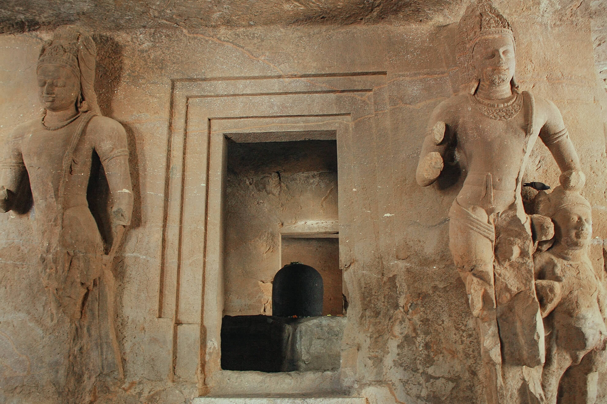 The mystical Elephanta caves on Gharapuri island in Mumbai