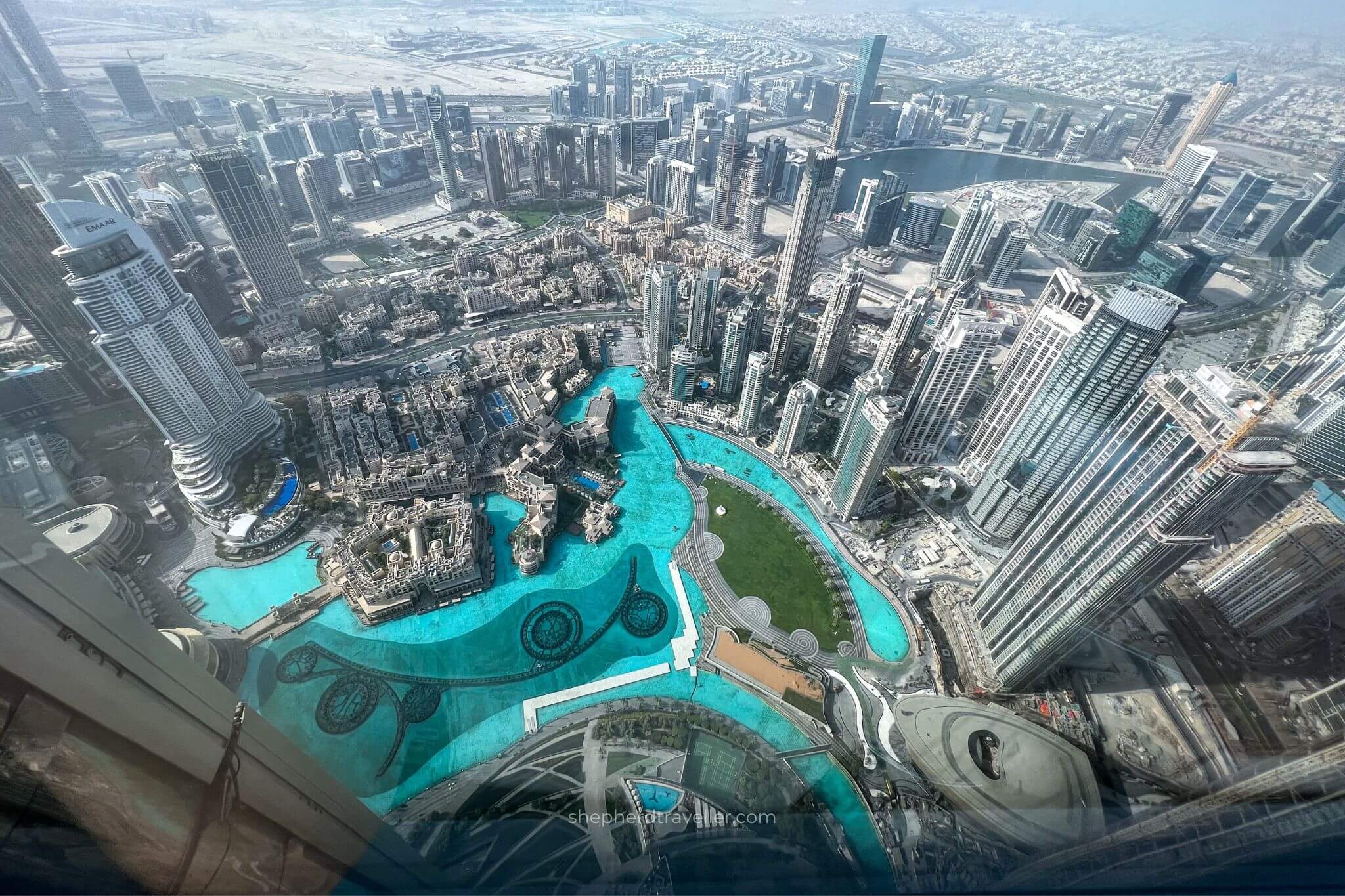 I had a 24 Karat Gold Coffee at the top of Burj Khalifa in Dubai